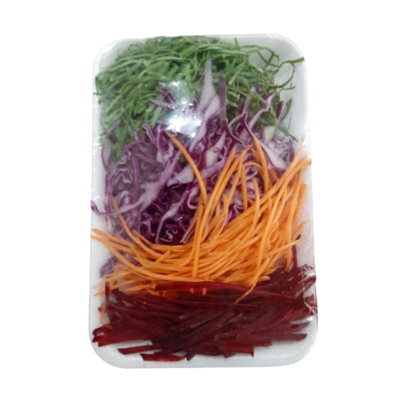 SALADA MISTA (BETERRABA, CENOURA, REPOLHO ROXO E COUVE) BDJ